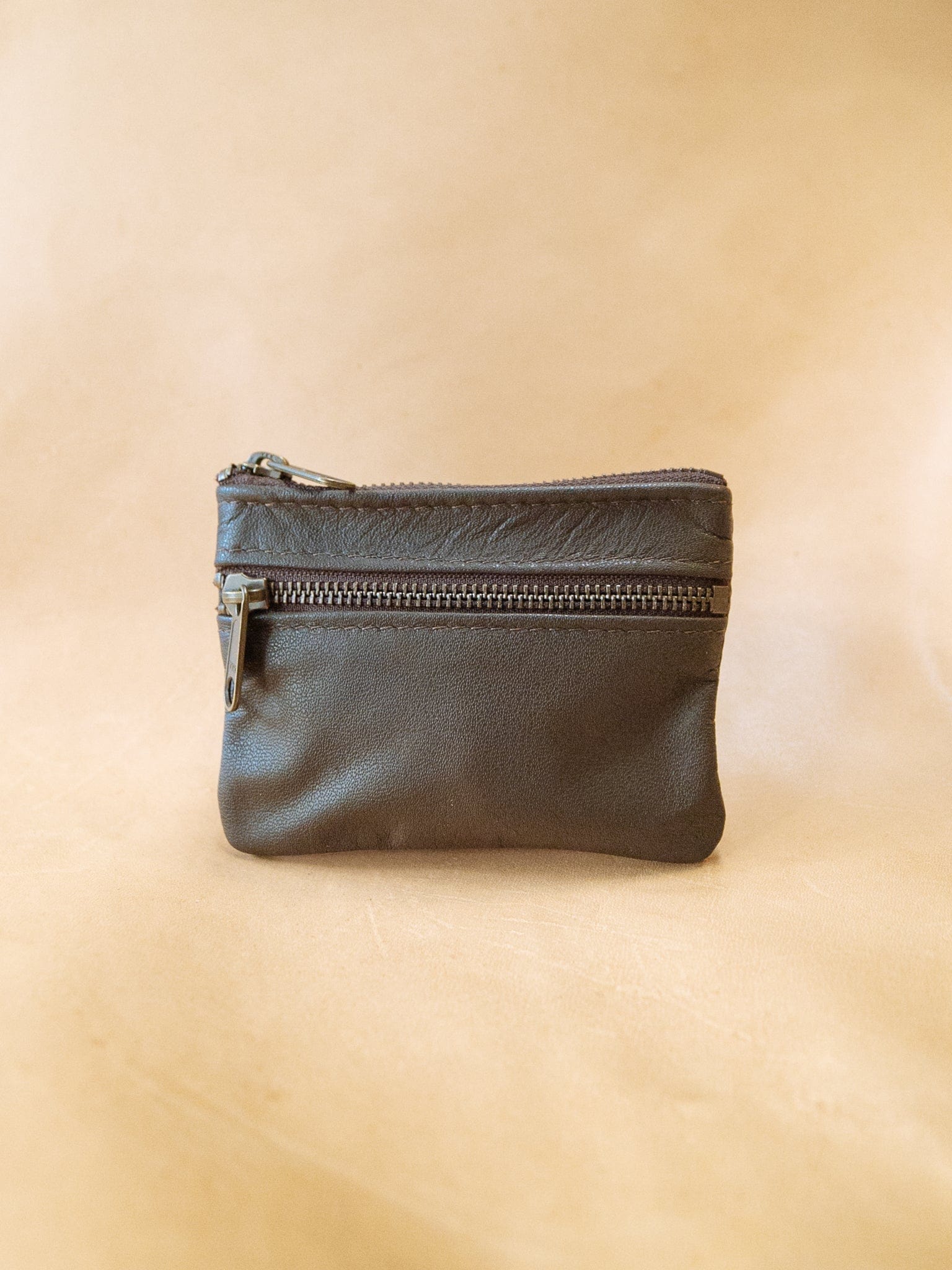 Paula Zip Leather Pouch Purse- Made in Australia Cowhide leather – The ...