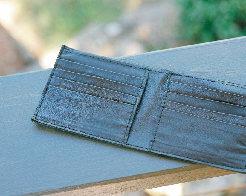 Bifold Kangaroo Leather Wallet- Made In Australia – The Real McCaul ...