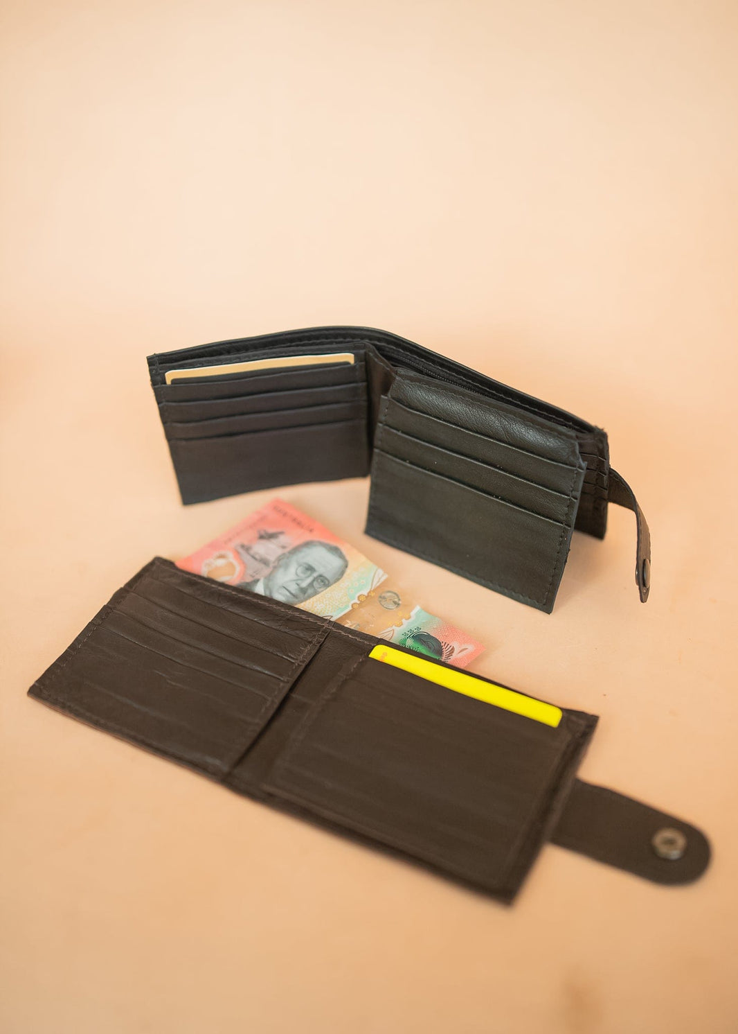 Leather Wallets Made In Australia- Kangaroo & Cowhide Real Leather ...